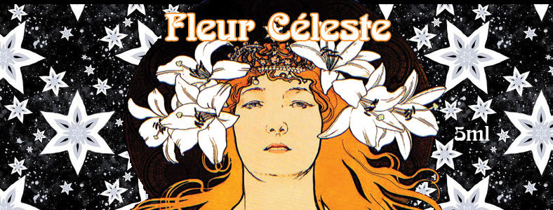 Fleur céleste Label sticker web – Esprit de la Nature